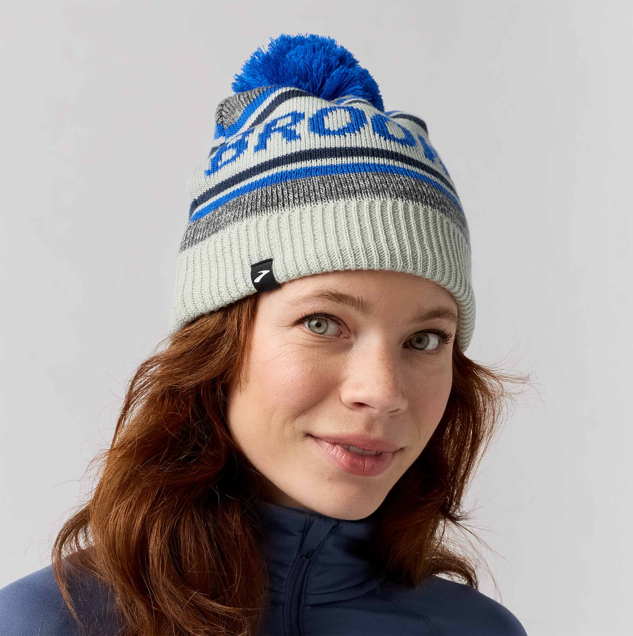 Brooks Heritage Pom Beanie – Holabird Sports