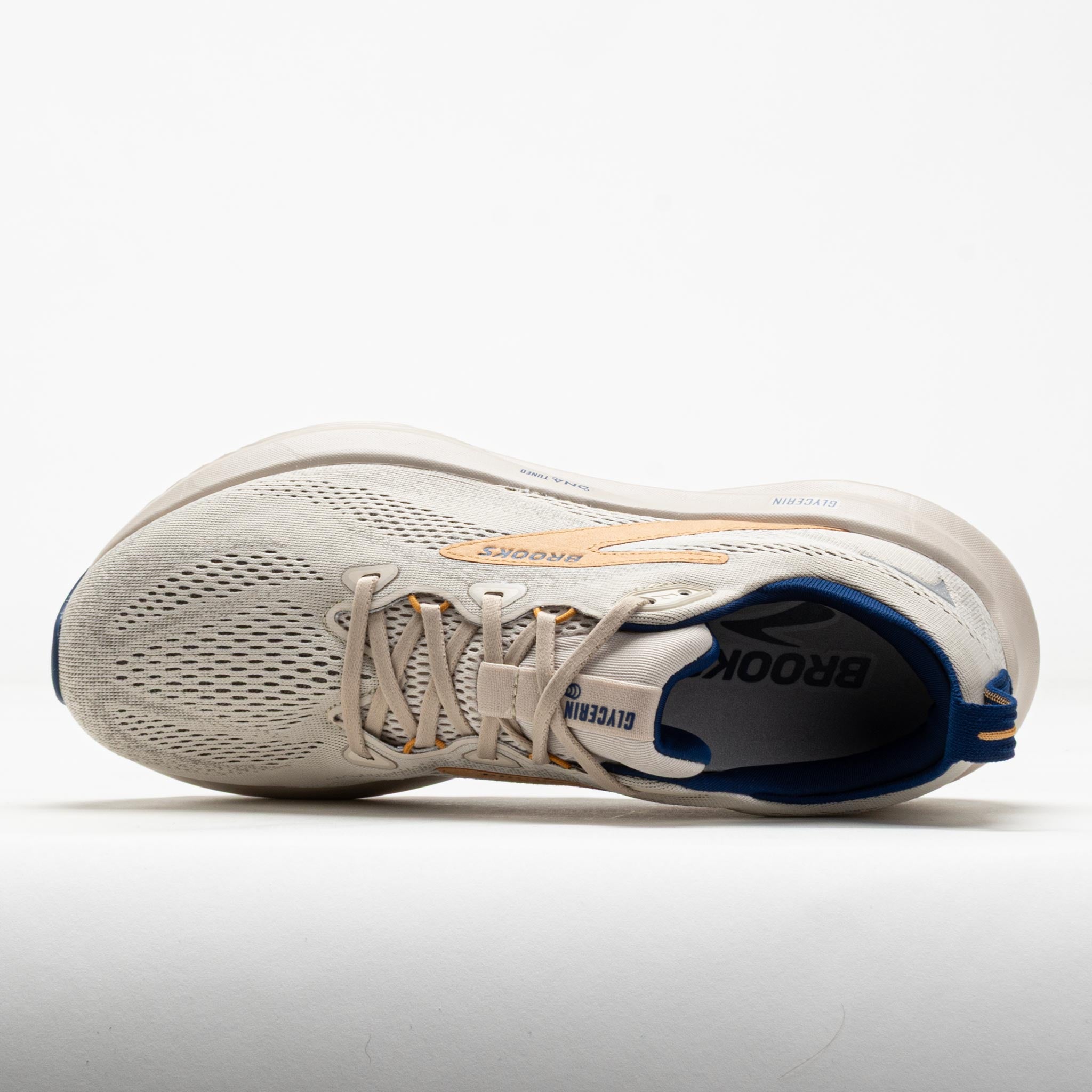 Brooks Glycerin 22 Men's Moonbean/Blue/Taffy – Holabird Sports