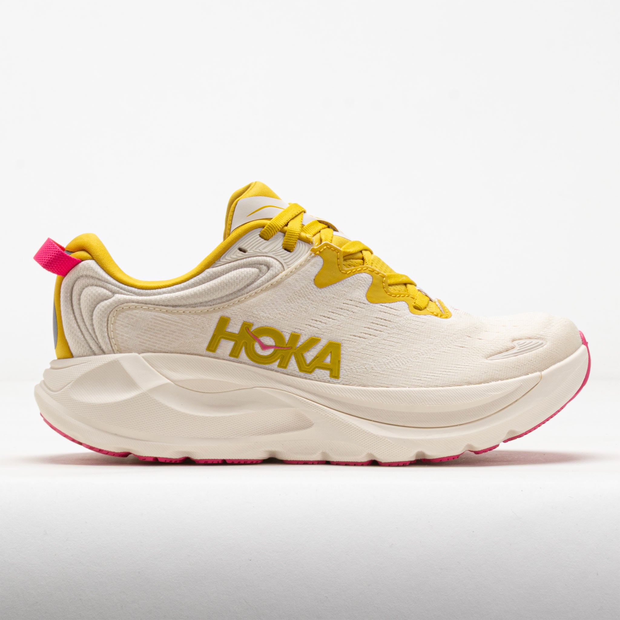 HOKA Gaviota 6 Women's Birch/Yellow Gold – Holabird Sports