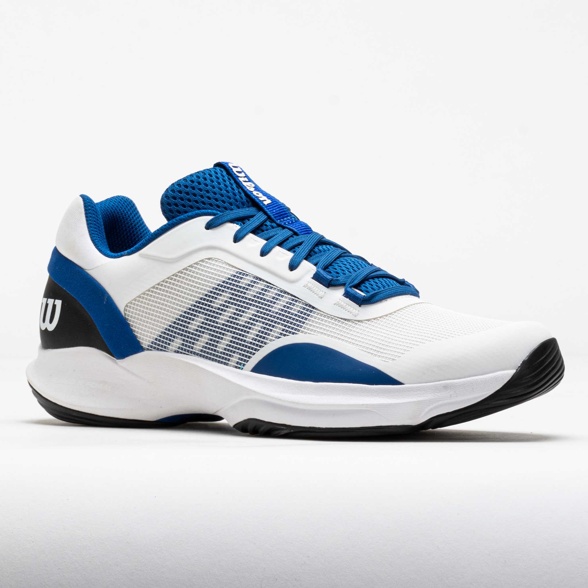 Wilson Hurakn Pro v2 Men's White/Deja Vu Blue/Black – Holabird Sports