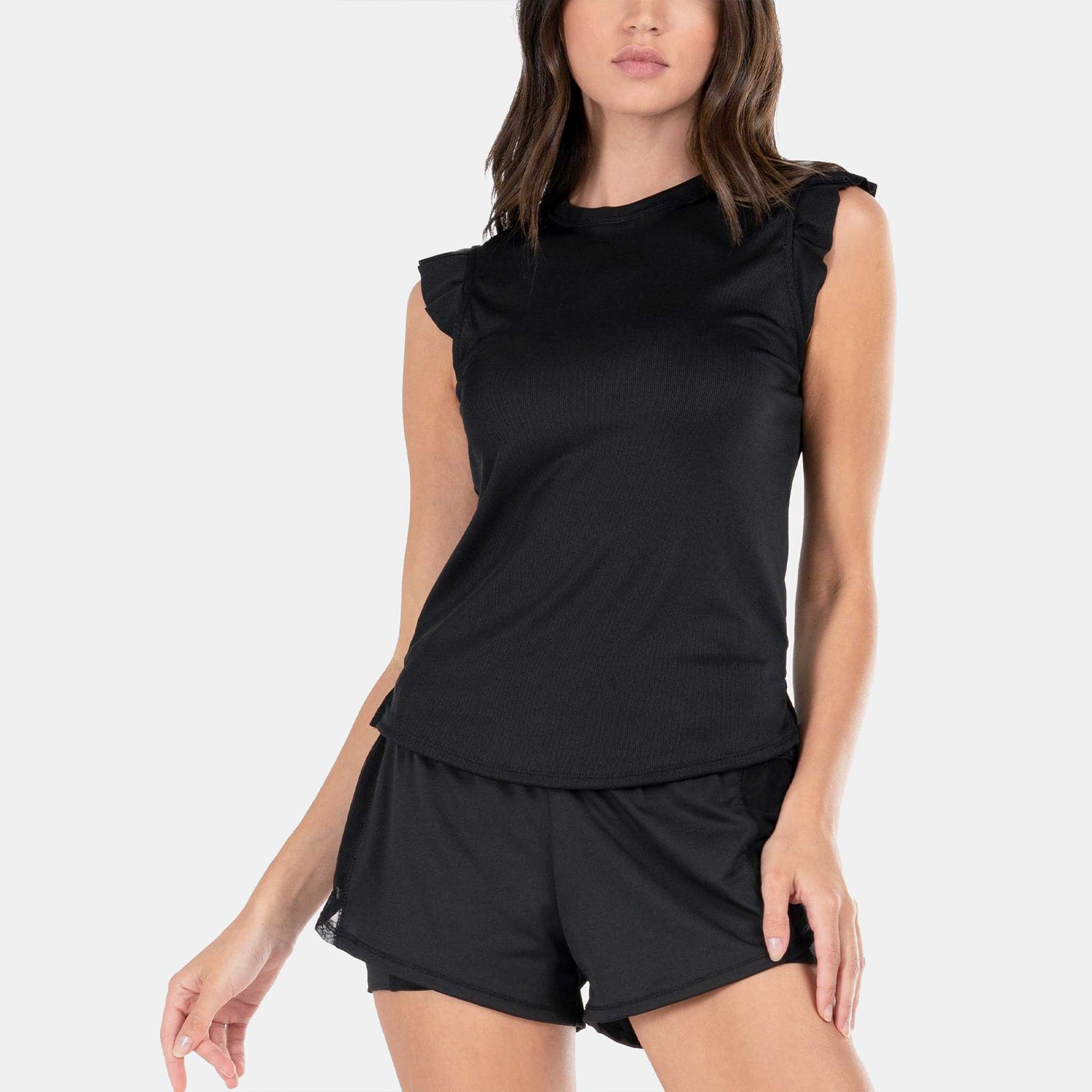 Lucky In Love Bring It On Rib Tank Women's – Holabird Sports