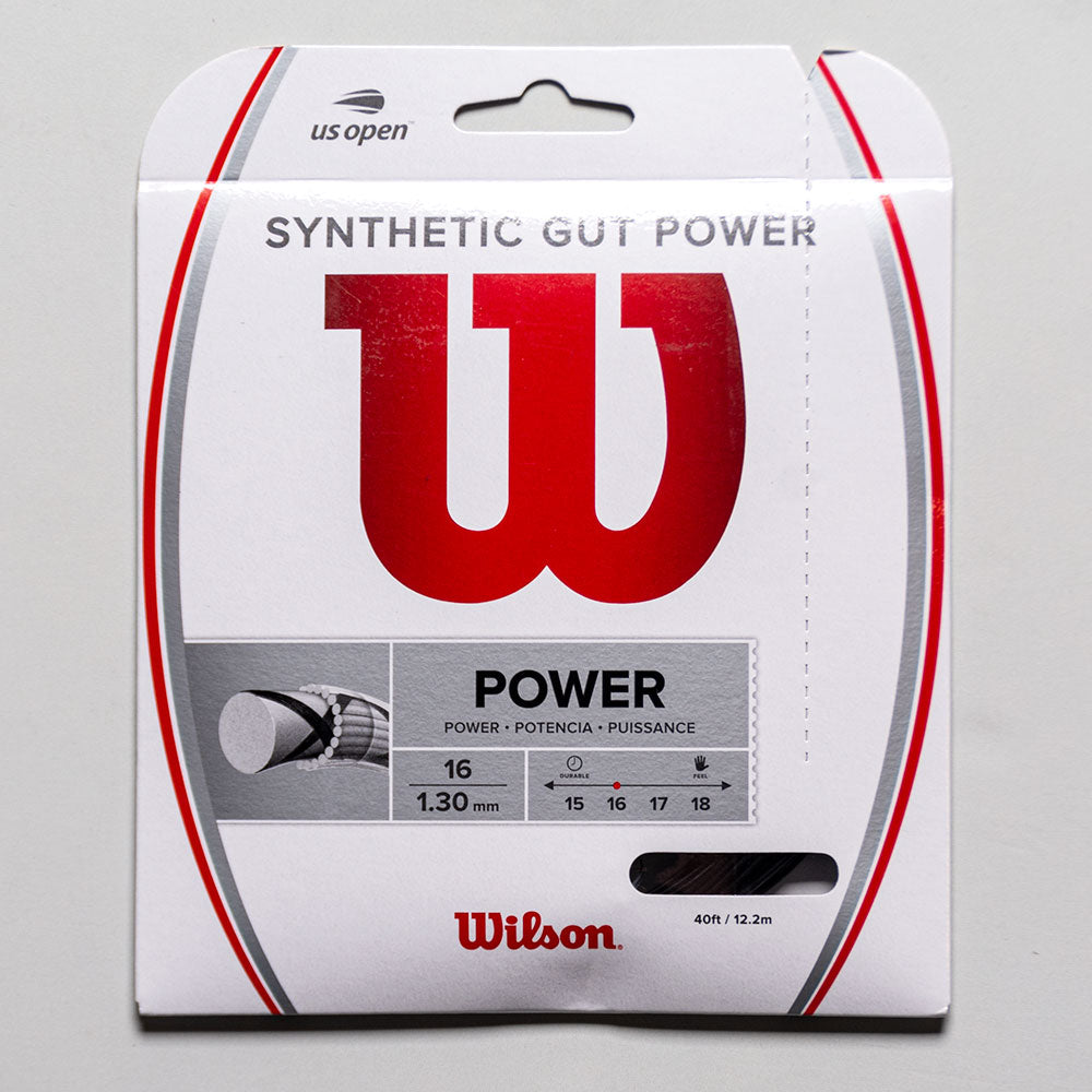 Wilson Synthetic Gut Power 16 – Holabird Sports