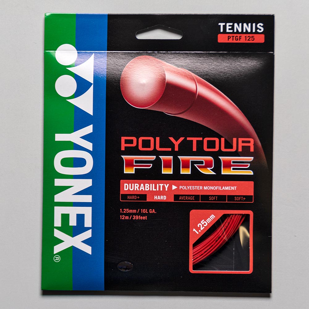 Yonex POLYTOUR Fire 16L 1.25 – Holabird Sports