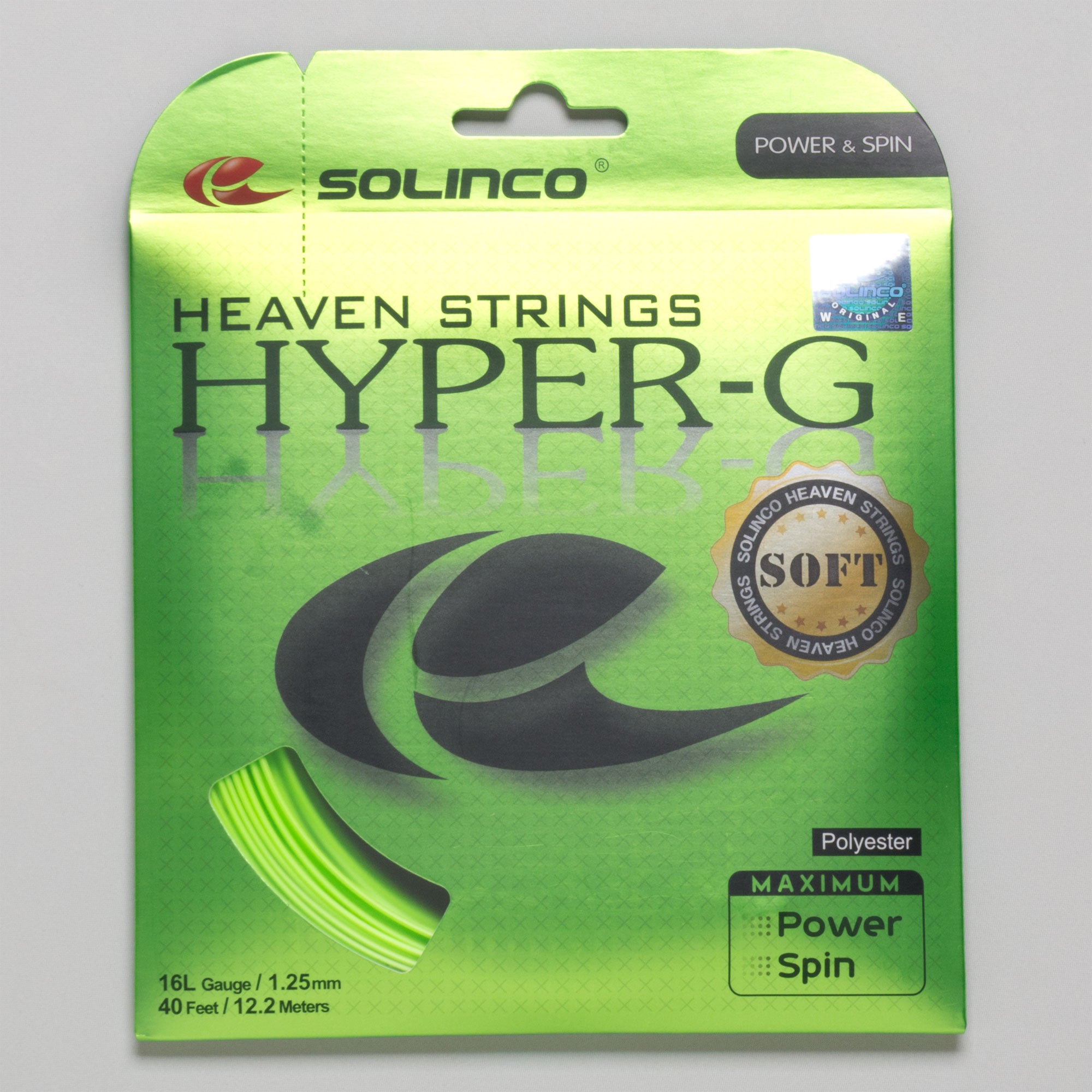 Solinco Hyper-G Soft 16L 1.25 – Holabird Sports