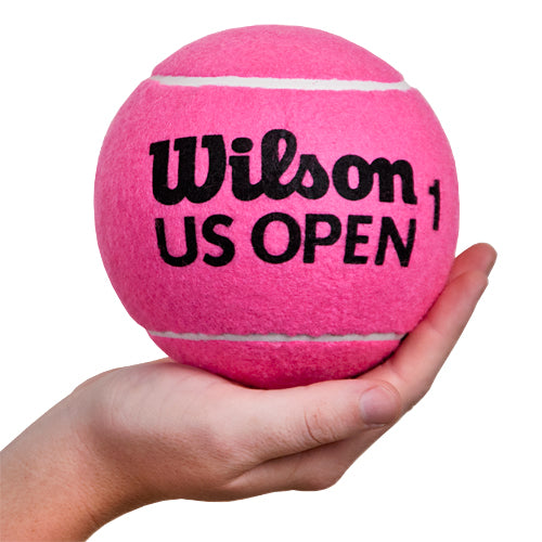 Wilson US Open Mini Jumbo 5" Tennis Ball Pink – Holabird Sports