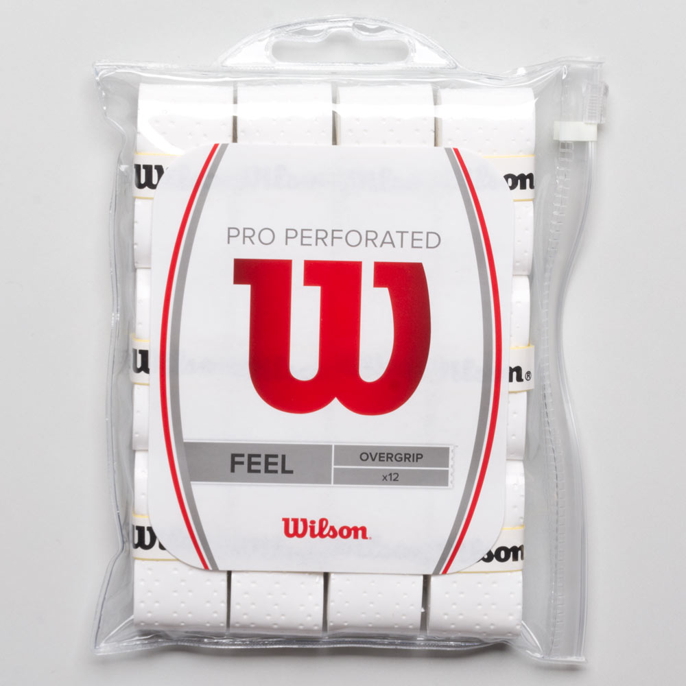 Wilson Pro Overgrip Perforated 12 Pack – Holabird Sports