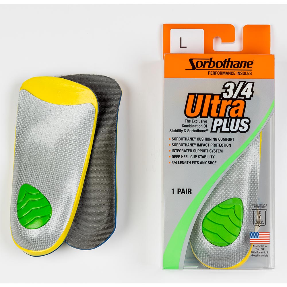Sorbothane 3/4 Ultra Plus Stability Insole – Holabird Sports