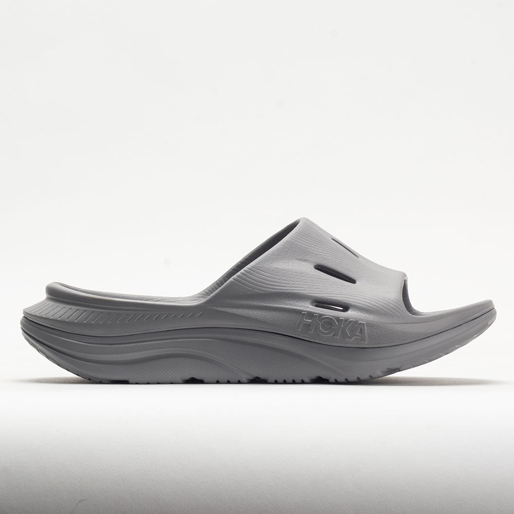 HOKA Ora Recovery Slide 3 Unisex Grey/Grey – Holabird Sports